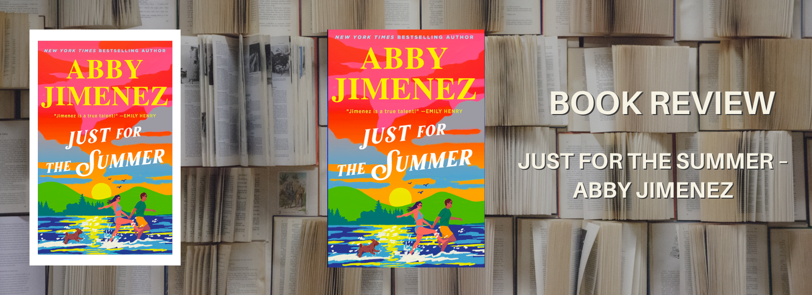 BOOK REVIEW: JUST FOR THE SUMMER - ABBY JIMENEZ - The Literary Vault